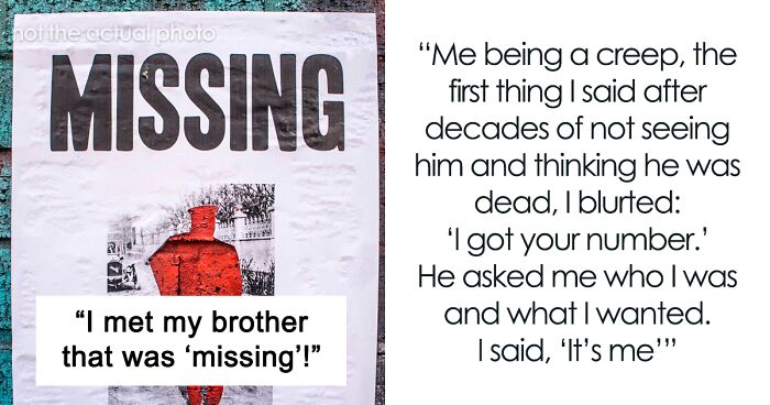 Man Finds Out His Parents Have Been Lying About His ‘Missing’ Brother For Years | Bored Panda