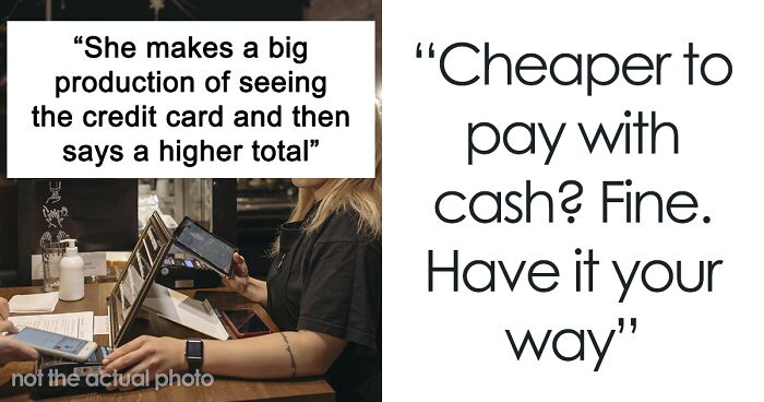“It’s Cheaper To Pay With Cash”: Customer Makes Cashier Regret Pushing ...