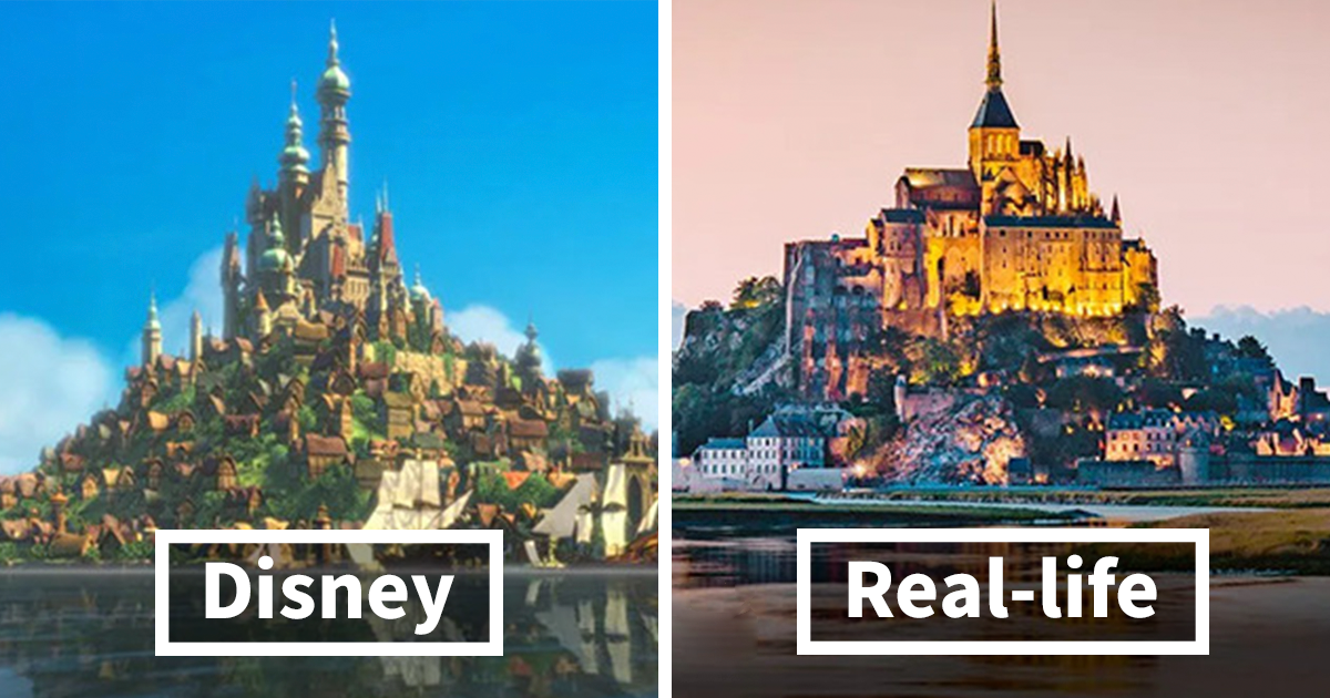 Here Are 30 Real-Life Places That Inspired Iconic Disney Movie Settings ...