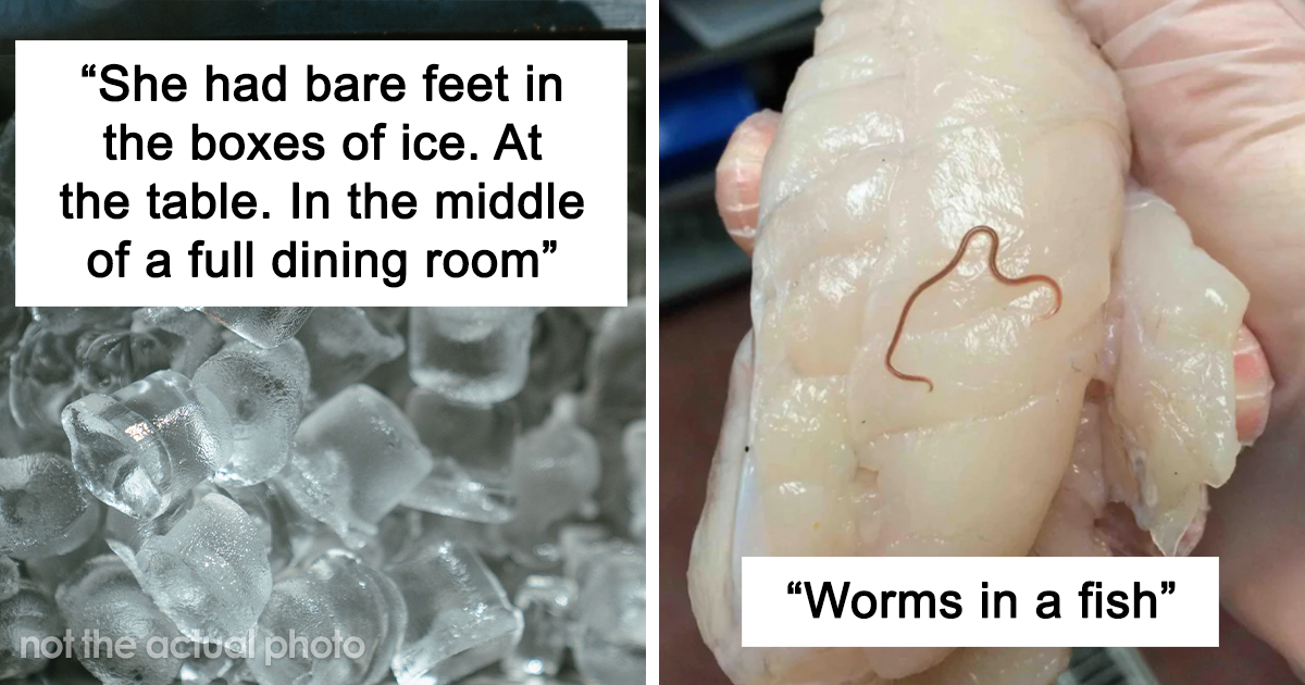 30 Restaurant Guests Share The Most Disgusting Things They’ve Seen, And ...