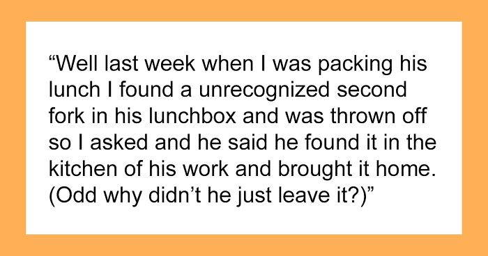 “My Husband Has Ruined Both Our Lives By Asking Me To Double Up His Lunch Serving For Work ...