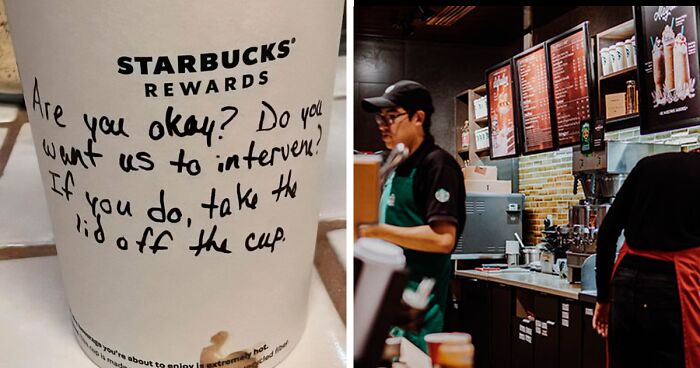 Starbucks Worker’s “Secret Note” On A Cup To Save 18-Year-Old From A ...