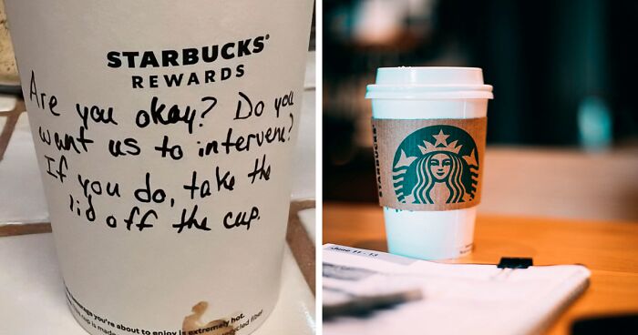 Starbucks Worker’s “Secret Note” On A Cup To Save 18-Year-Old From A ...