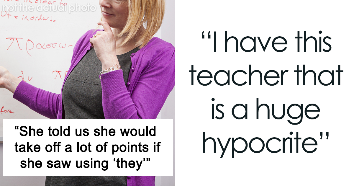 “This Drove Her Insane”: Teacher Can’t Penalize Student For Following ...