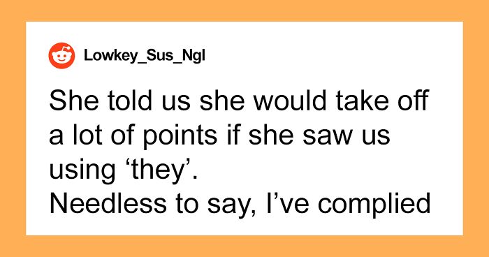 “This Drove Her Insane”: Teacher Can’t Penalize Student For Following ...