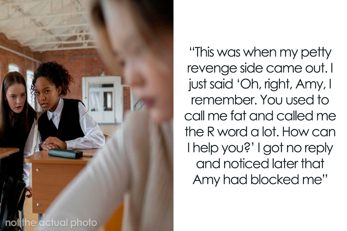 Bully Receives Revenge Years After Graduation When Victim Throws Facts About Their Deeds Back In ...