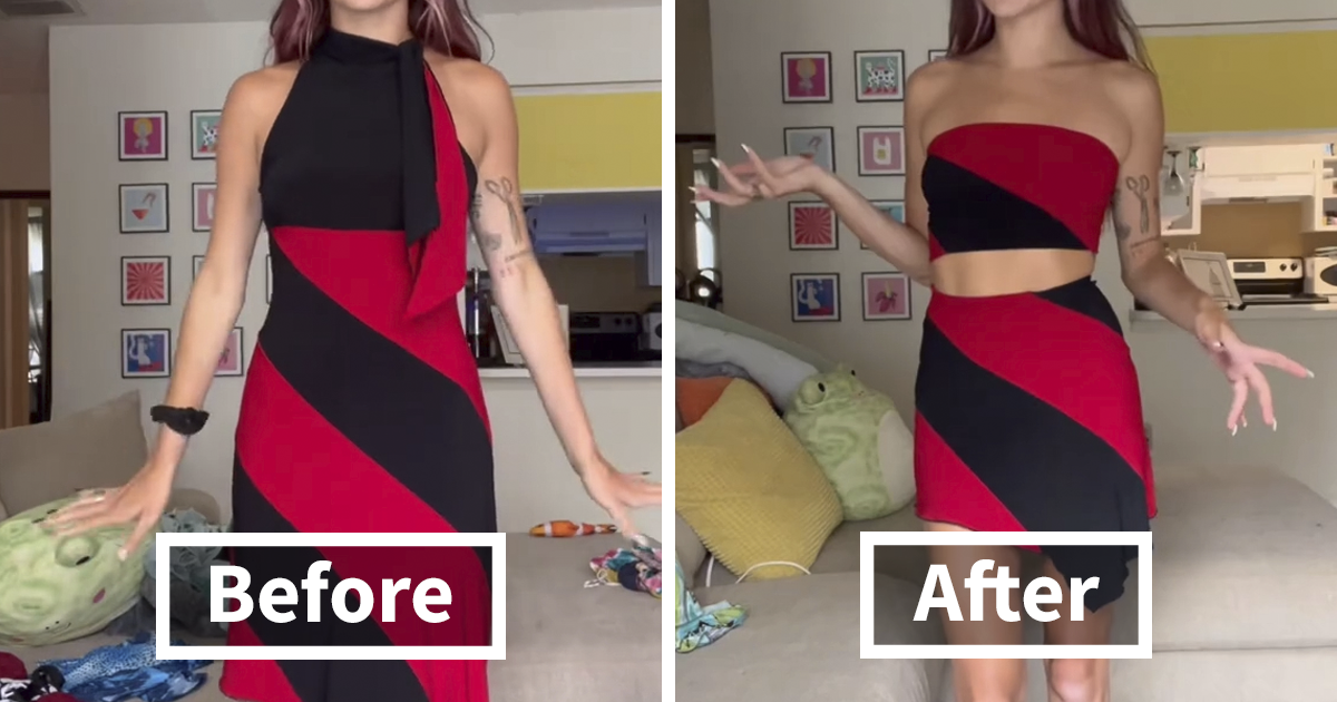 This Woman Goes Viral For Transforming Thrift Store Finds Into Amazing ...