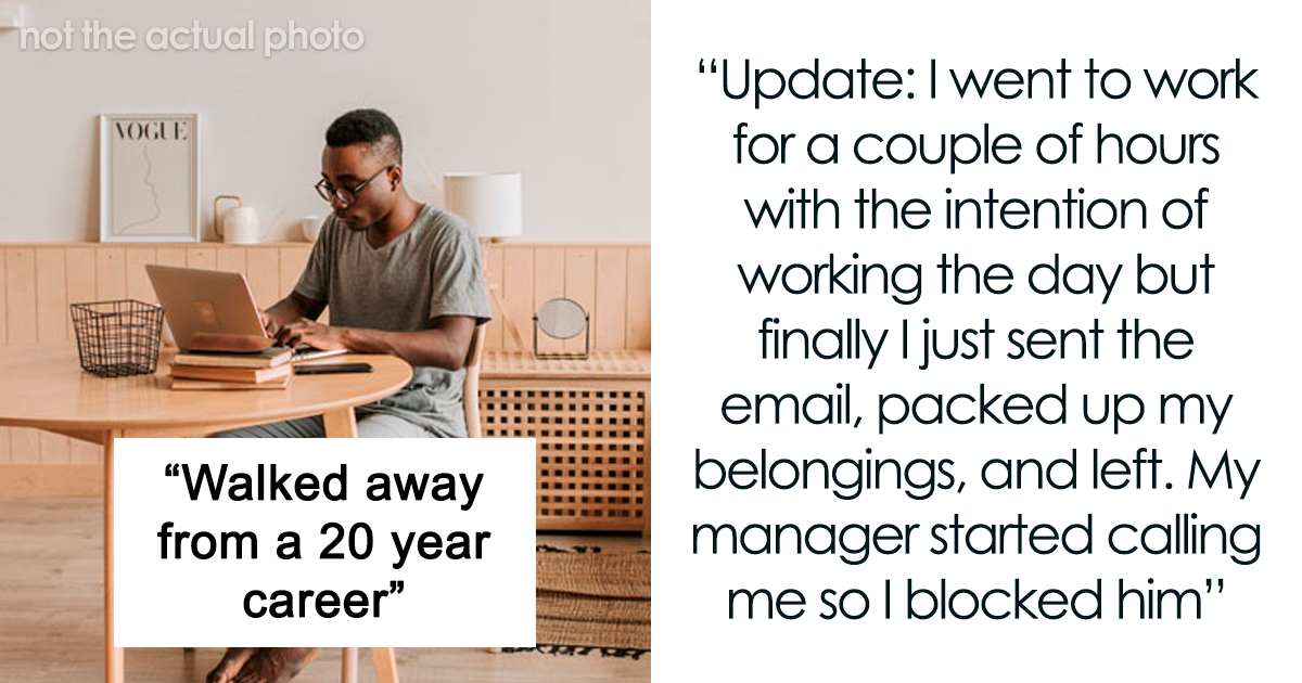 “I Resign In The Most Generic Way Possible”: Person Quits 20-Year ...