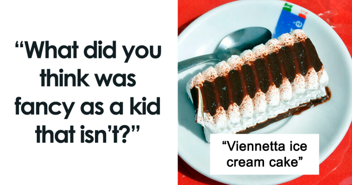 36 Things Kids Thought Were Super Fancy But Were Actually Not Really ...