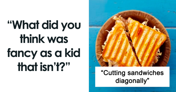 36 Things Kids Thought Were Super Fancy But Were Actually Not Really ...