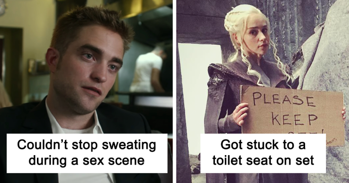 16 Times Celebrities Embarrassed Themselves On A TV Or Movie Set