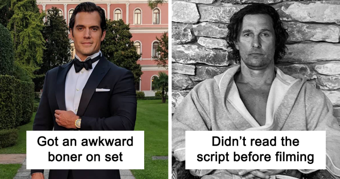 16 Times Celebrities Embarrassed Themselves On A TV Or Movie Set