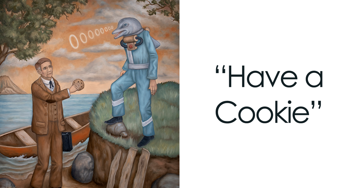 30 Paintings Of My Fantasy World Where Aliens Eat Gold And Steal Human ...