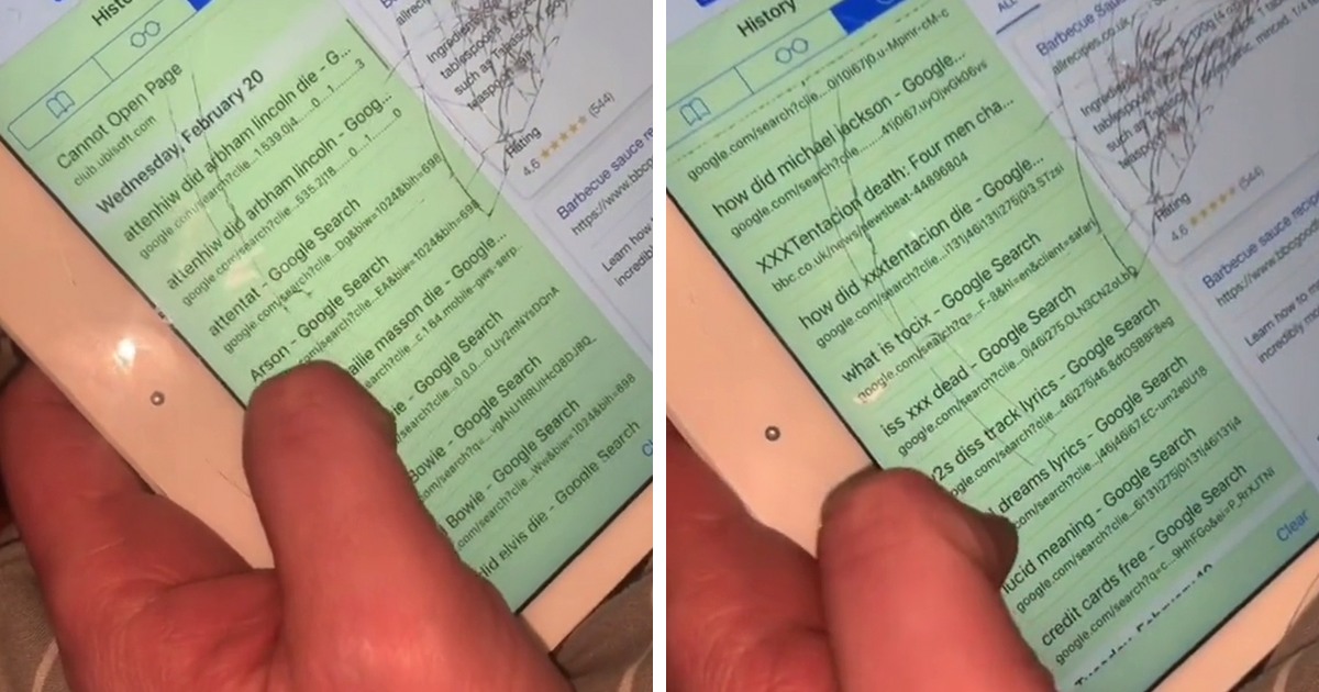 Dad And Netizens Are Collectively Mortified After Scrolling Through 8YO ...