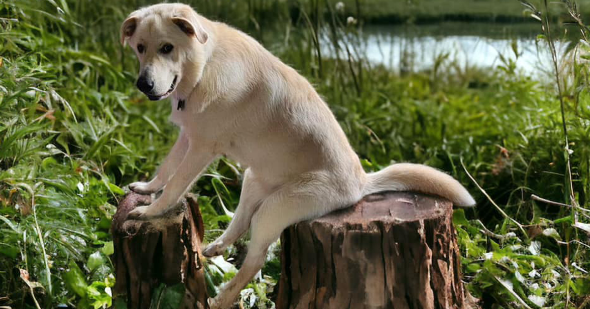 Guy Catches His Doggo Sitting Like A Person, Posts Pic Online, Gets ...