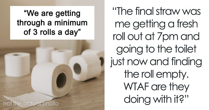 Family Of 4 Goes Through 3 Toilet Paper Rolls Per Day, Mom “Loses The ...