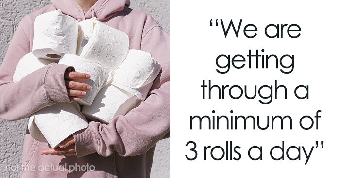 Family Of 4 Goes Through 3 Toilet Paper Rolls Per Day, Mom “Loses The ...