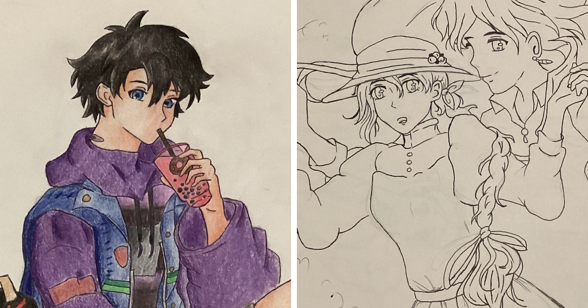 Taking A Look Through My Sketchbook 13 Pics Bored Panda