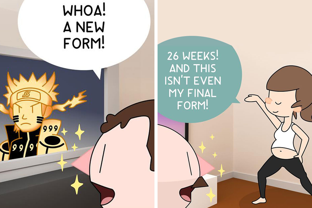 This Artist Created 26 New Comics Featuring A Bald Guy With A Big ...