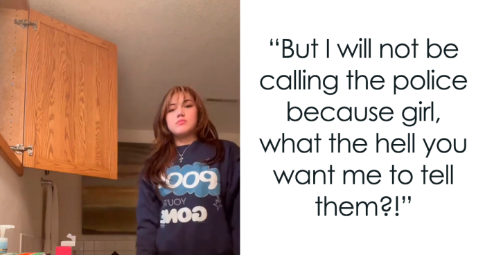 People Urge Woman To Call The Police Upon Discovering Secret Room ...