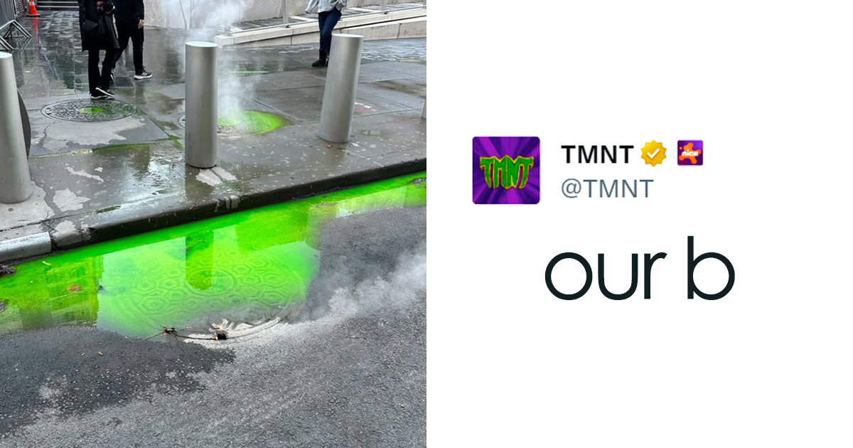 People Come Up With Hilarious Theories After Mysterious Green Slime ...