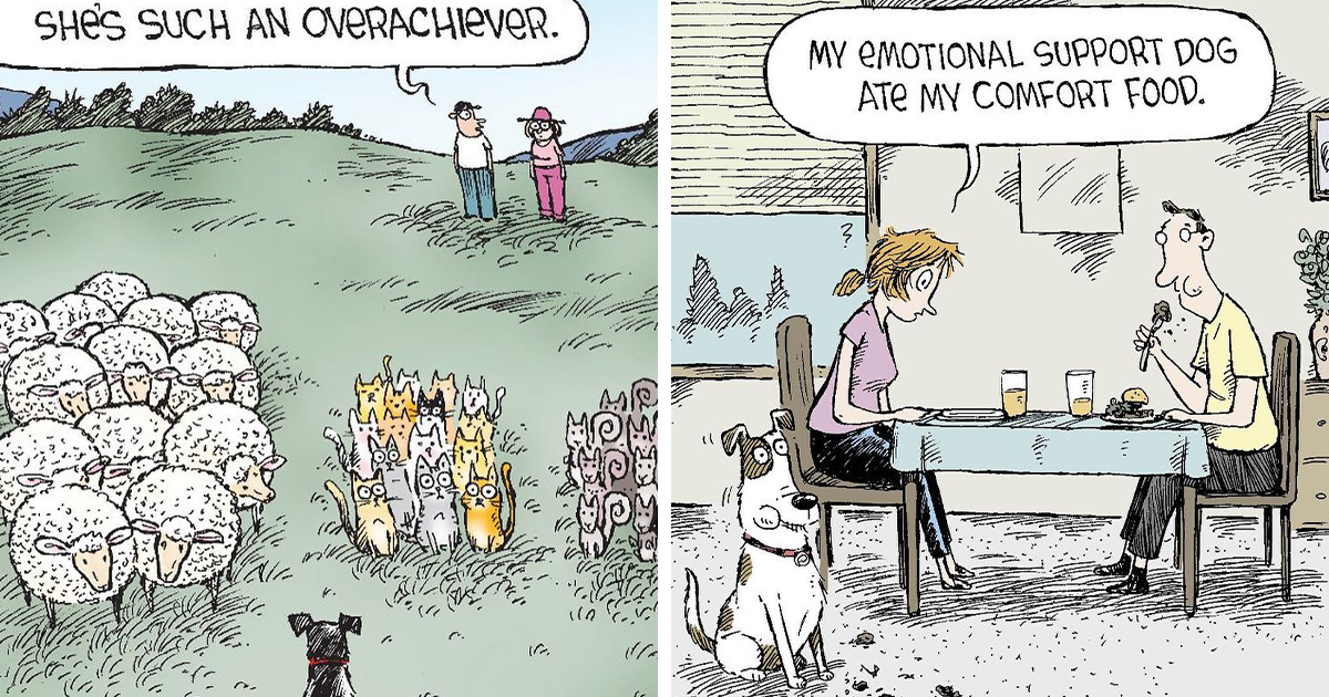 25 Humorous One-Panel Comics By Dave Coverly Featuring The Quirks Of ...