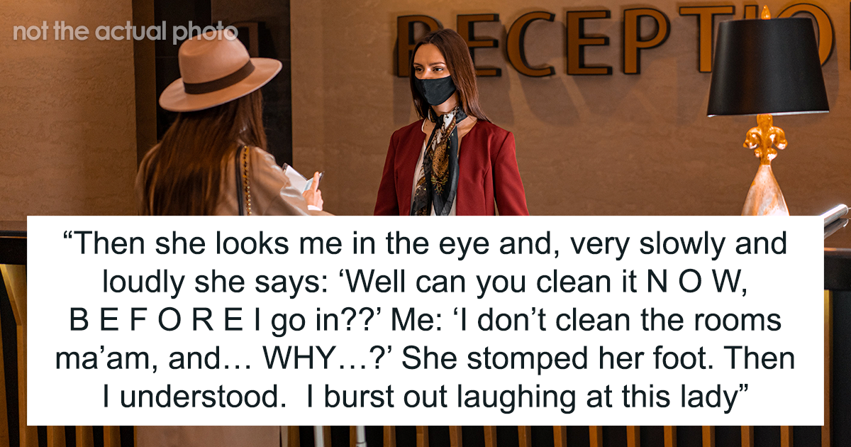 Karen Realizes Her Mistake After Lashing Out At Hotel Employee, Walks ...