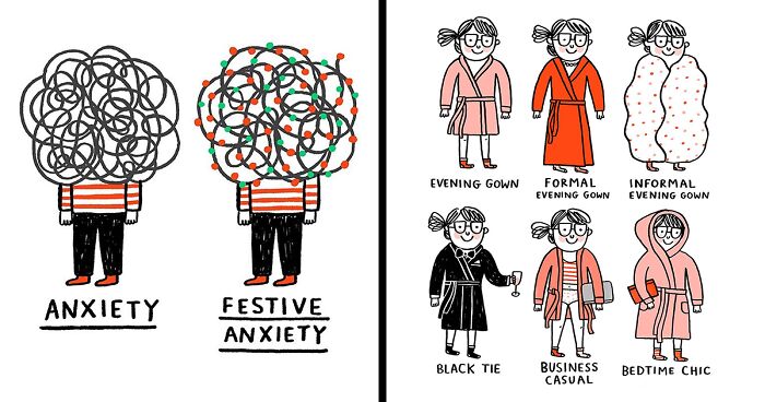 British Artist Shares Her Mental Health Struggles In 30 New Witty Comics