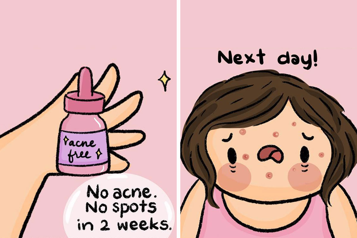 Artist Illustrates All The Problems She Runs Into In Her Fun And Quirky ...