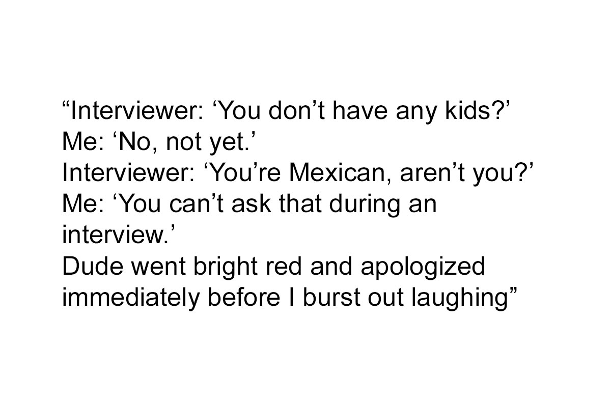 “What Is The Weirdest Question You’ve Been Asked At A Job Interview ...