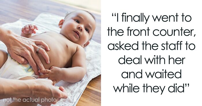 Mom Wants To Treat Restaurant Table As A Diaper Changing Station ...