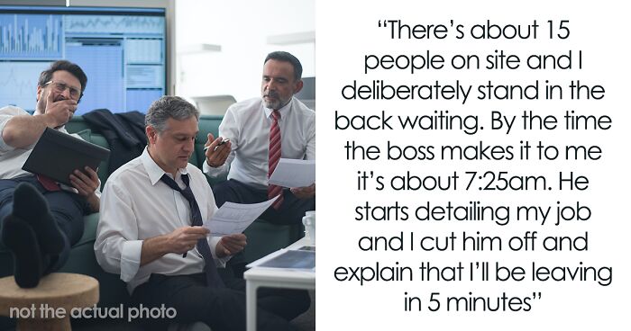 Person Maliciously Complies With A Stupid Work Policy By Coming To Work ...