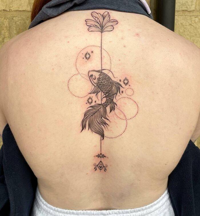 95 Spine Tattoos Worth Sitting Through Painful Sessions | Bored Panda