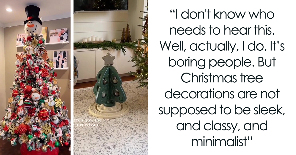 Man Calls Out “Boring” People Who Don’t Let Their Christmas Tree Be At ...
