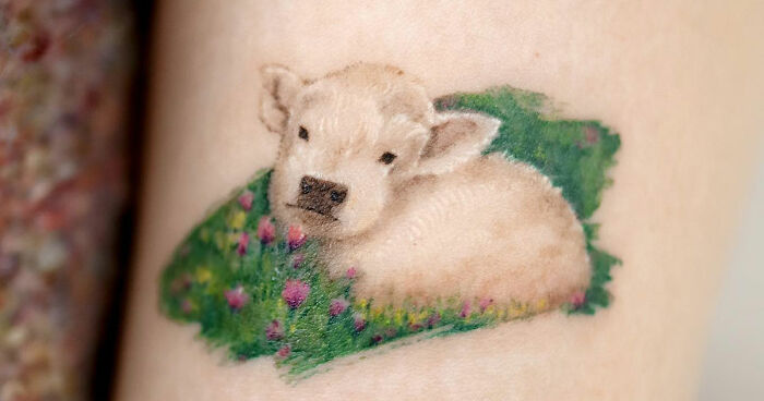 70 Painting-Like Tattoos With Elements Of Nature And Animals By Korean ...
