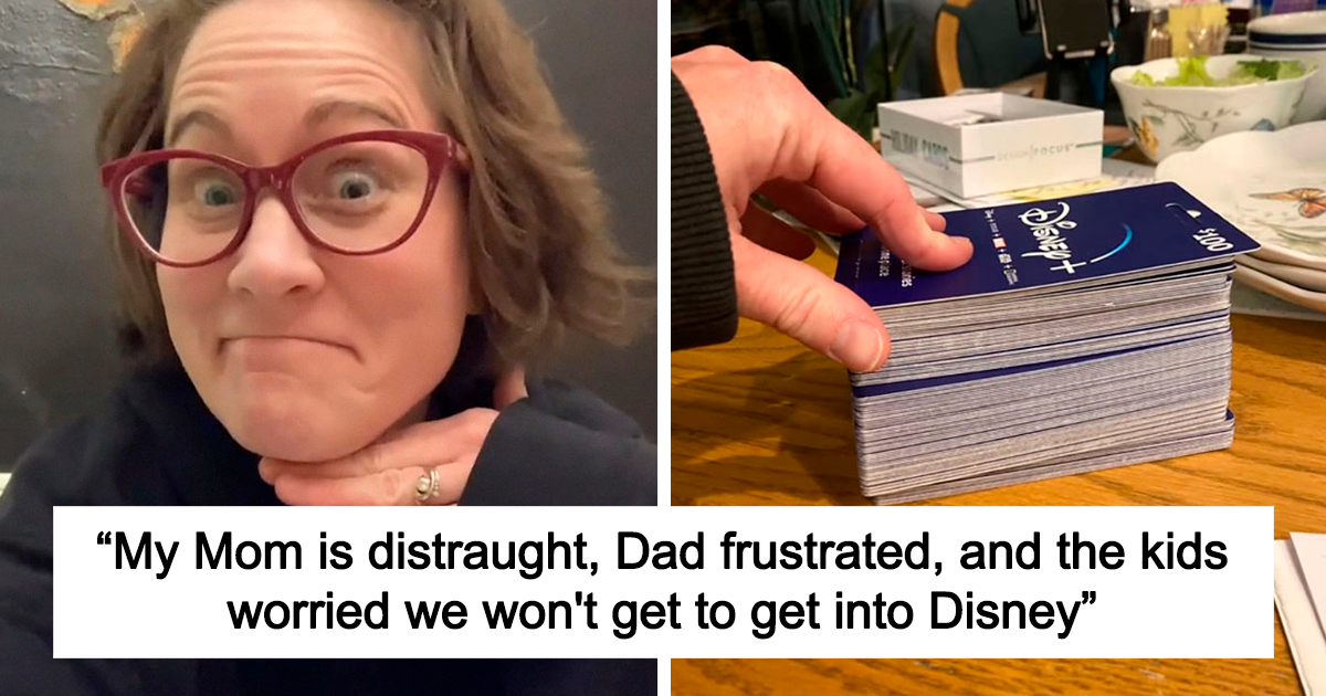Family Gets $10k Disney+ Gift Cards Instead Of Disney Park Tickets ...