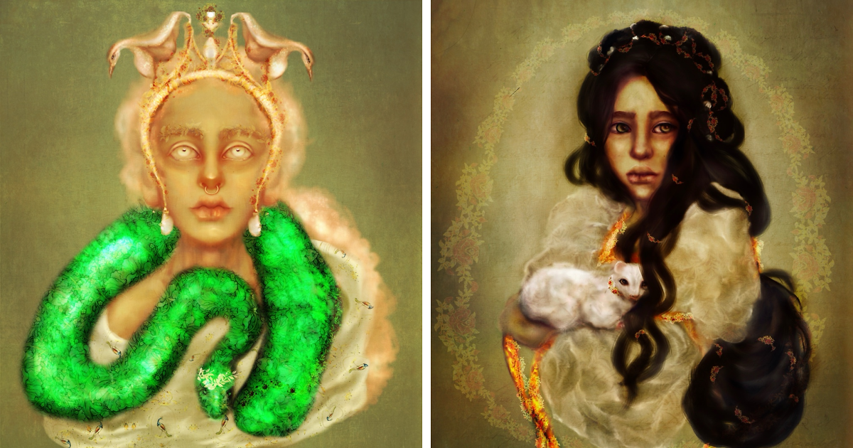 November Fairy Paintings (17 Pics) | Bored Panda