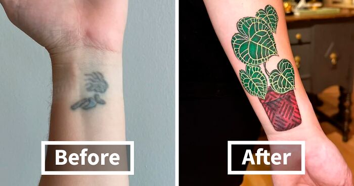 30 Before-And-After Pictures Of Tattoo Cover-Ups To Remind You To Think ...