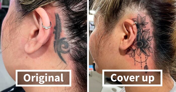 30 Before-And-After Pictures Of Tattoo Cover-Ups To Remind You To Think ...