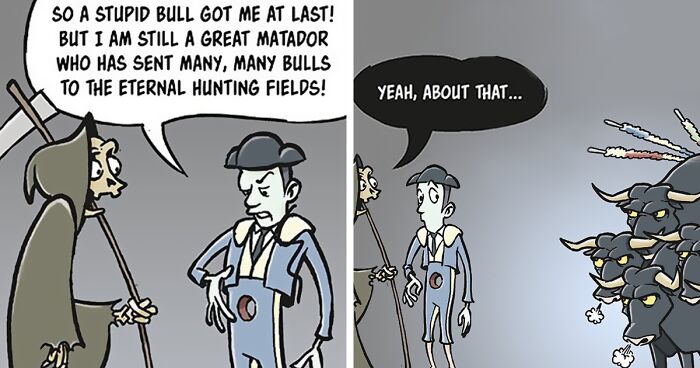 Befriending Death: Hilarious Takes On The Afterlife Through 30 Comics ...