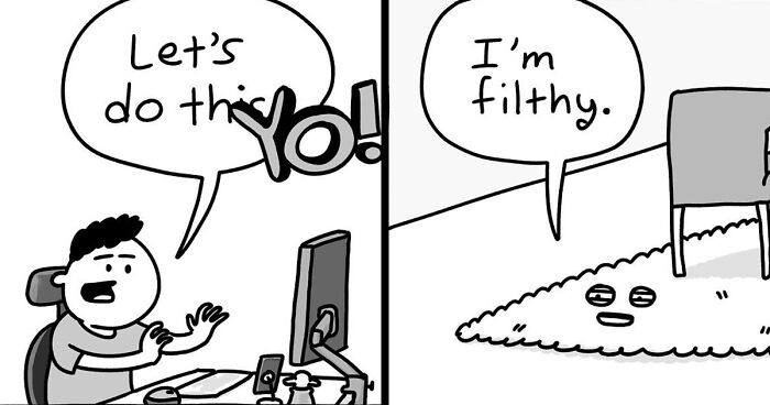 40 New Amusing Comics About Daily Things By Andy Babbitz | Bored Panda