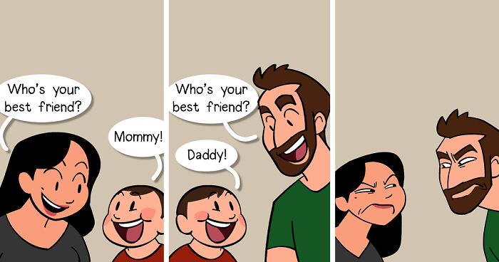 30 Honest Comics About Marriage And Everyday Family Life With A Toddler ...