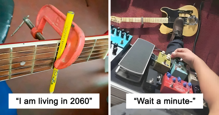 40 Of The Funniest “Musical Instruments In Predicaments” That Might ...