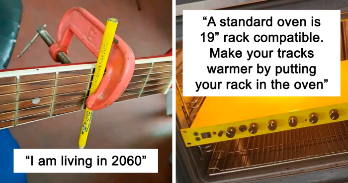40 Of The Funniest “Musical Instruments In Predicaments” That Might ...