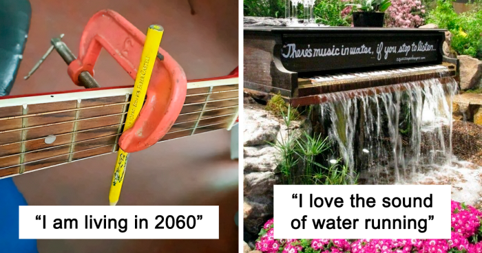 40 Of The Funniest “Musical Instruments In Predicaments” That Might ...
