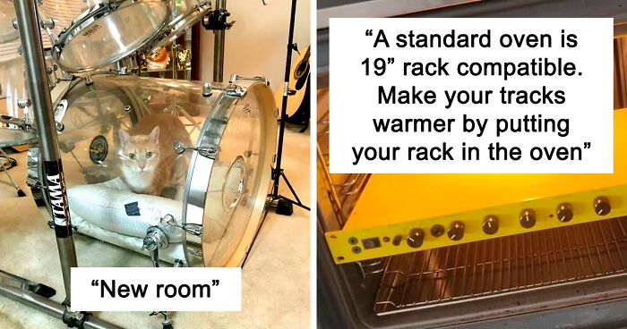 40 Of The Funniest “Musical Instruments In Predicaments” That Might ...