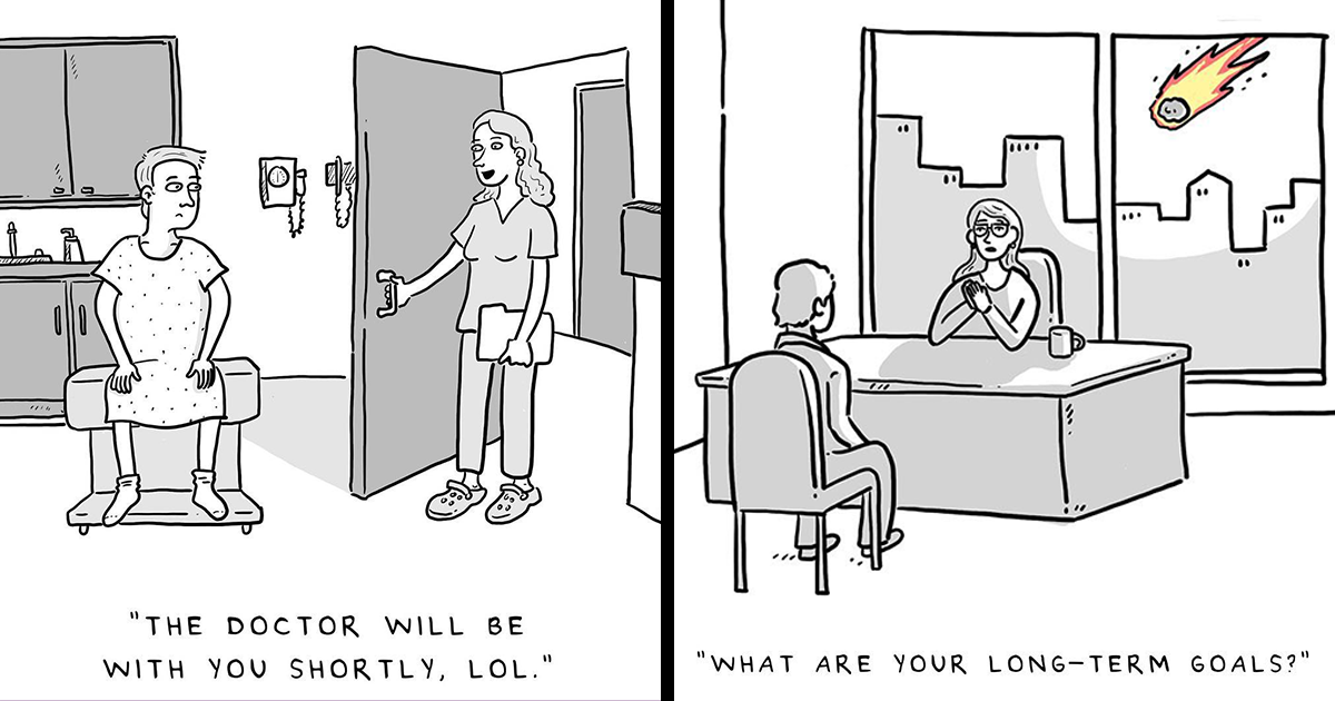 Comedy Has No Bounds: 22 Darker-Toned One-Panel Comics By Jimmy Craig ...