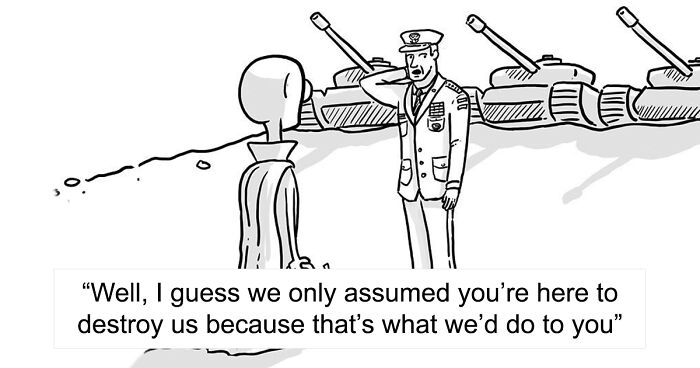 Comedy Has No Bounds: 22 Darker-Toned One-Panel Comics By Jimmy Craig ...