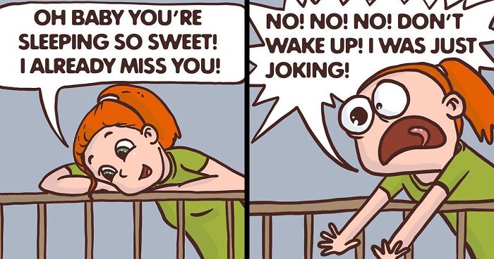 Mom Creates Uncensored Comics About What It’s Really Like To Raise A ...
