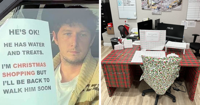 50 Times People Made Others Laugh On Christmas (New Pics) | Bored Panda